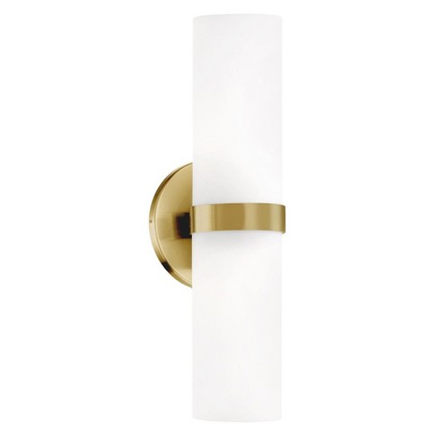 Kuzco Lighting Milano 1 - Light Wall Light In Brushed Gold : Target