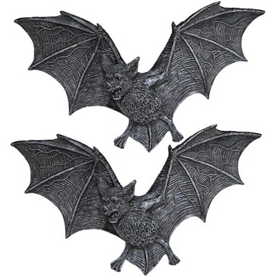 Design Toscano The Vampire Bats Of Castle Barbarosa Wall Sculptures ...