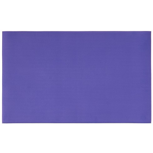 The Lakeside Collection Solid Color Kitchen Accent Rug Twilight Blue ...