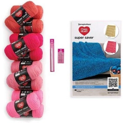 Jumblcrafts Crochet Starter Kit With Crochet Hooks And Yarn Set ...