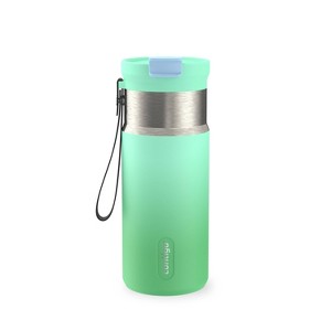 Contigo Kids 16oz Dual Sip Mint Spark with Strap : Target