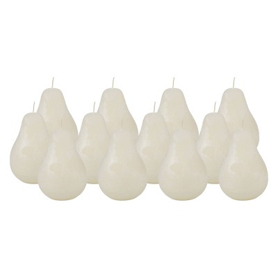 4.75"h Vance Kitira White Bunny Candle - Set Of 2 White Scentless Clean ...