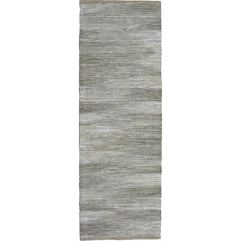 2'4"x7' Runner Woven Rug Gray - Threshold™ : Target