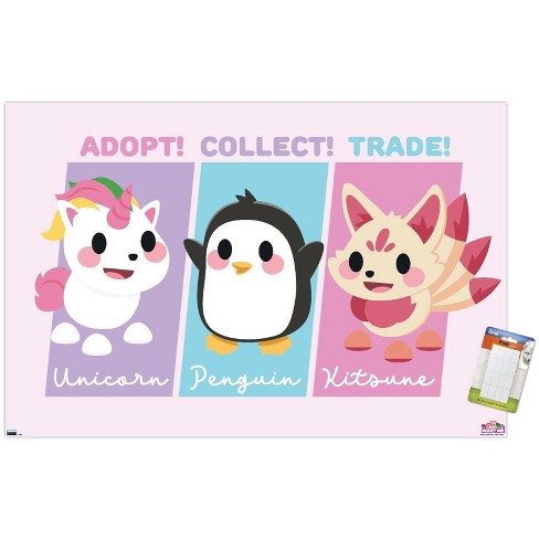 Trends International Adopt Me! - Adopt, Collect, Trade Unframed Wall ...