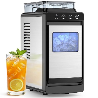 ZAFRO Countertop Ice Maker with Dual Water Tank, 2 Ice Sizes, 26 lbs ...