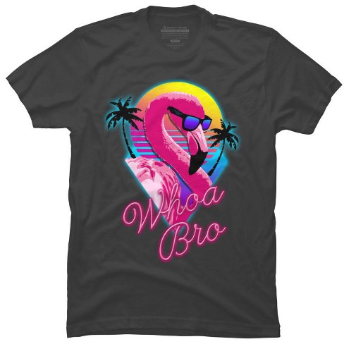 Men's Design By Humans Whoa Bro By Tararisingnc T-shirt - Charcoal ...