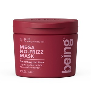 being Mega No-Frizz Mask - 12oz: Smoothing, Conditioning Cream For ...