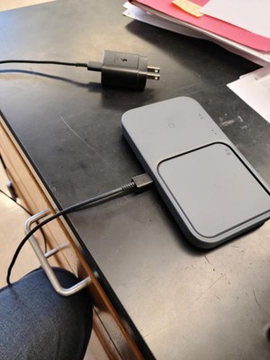 Samsung 15w Dual Fast Wireless Charger With Usb-c Cable And Power Head ...