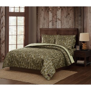 Mossy Oak® Bottom Land® Camouflage Microfiber 3-Piece King Comforter ...