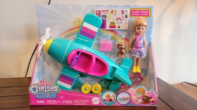Barbie Chelsea Can Be… Plane Doll & Playset, 2-seater Aircraft With ...