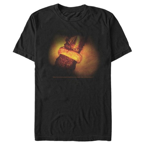Men's The Lord Of The Rings Fellowship Of The Ring One Ring T-shirt ...