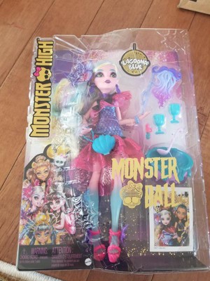 Monster High Lagoona Blue Fashion Doll In Monster Ball Party Dress With ...