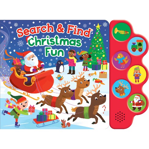 Search & Find Christmas Fun (6-button Sound Book) - By Kidsbooks ...