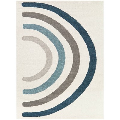 Balta Rugs 5'3"x7' Kids' Aldrin Space Launch Blue: 5x7 Kids Rug, Fade ...