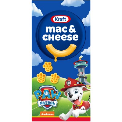Kraft Mac And Cheese Dinner With Nickelodeon Paw Patrol Pasta Shapes ...