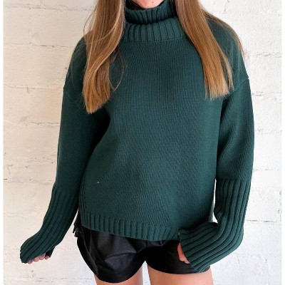 Women's Alpine Forest Sweater - Olivaceous : Target