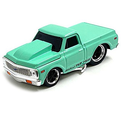 1972 Chevrolet C10 Pickup Truck Light Green 1/64 Diecast Model Car By ...