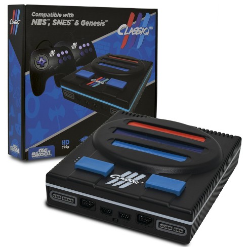 Old Skool Classiq 3 Hd Console Compatible With Nes, Snes And Genesis ...