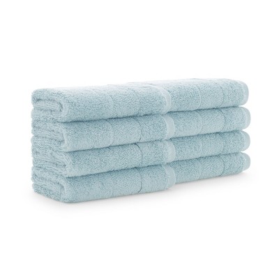 4pc Performance Plus Washcloths Light Blue - Threshold™: Cotton Terry ...