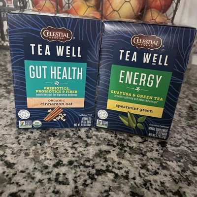 Celestial Seasonings Tea Well Gut Health Herbal Tea - Case Of 6 - 12 ...