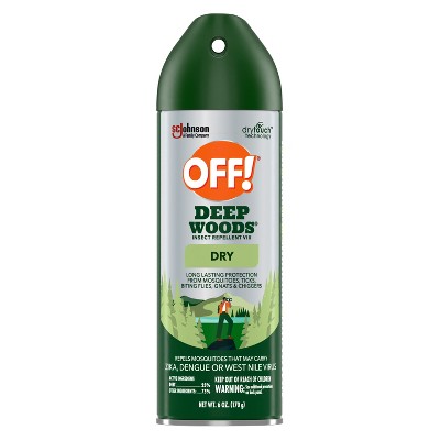 Off! Deep Woods Mosquito Repellent Bug Spray - 6oz : Target