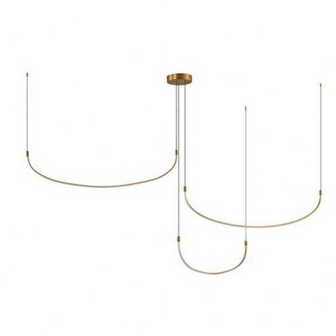 Kuzco Lighting Talis - Light Pendant In Brushed Gold : Target