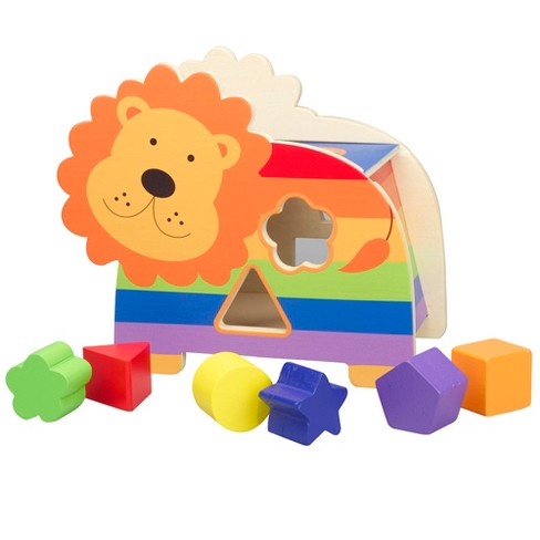 Orange Tree Toys: Shape Sorter Lion : Target