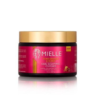 Mielle Organics Pomegranate & Honey Coil Sculpting Custard - 12oz : Target