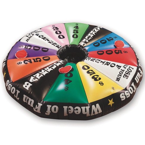 S&s Worldwide Inflatable Wheel Of Fun Toss Game : Target