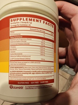 Podium Nutrition Athlete Pre-workout Energy Drink - Blue Raspberry - 8 ...