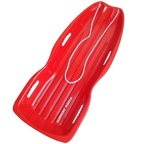 Slippery Racer Downhill Xtreme Adults And Kids Toboggan Snow Sled. Red ...