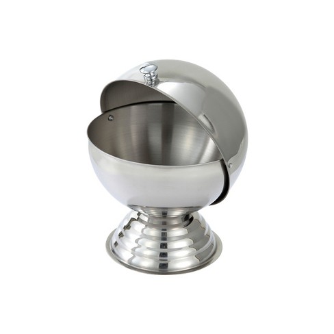 Winco Roll-top Sugar Bowl, Stainless Steel, 20 Oz - Pack Of 6 : Target
