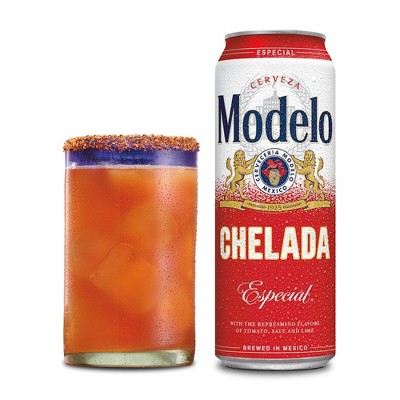 Modelo Chelada Especial Beer - 24 Fl Oz Can : Target