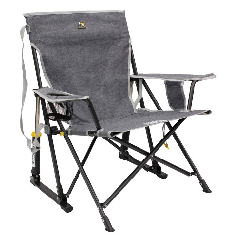 Gci Outdoor Kickback Rocker Outdoor Portable Camp Chair - Heathered ...