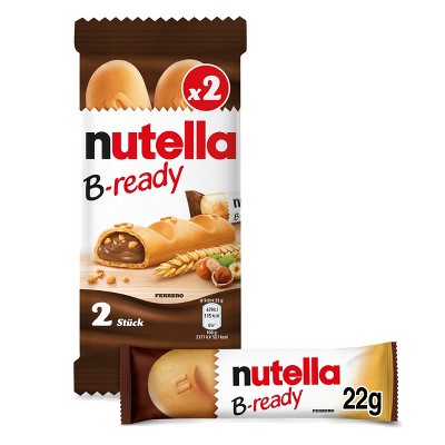 Nutella B-ready - 2ct/1.55oz : Target