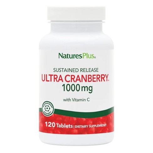 Ultra Cranberry Sustained Release By Nature's Plus - 120 Sustained ...