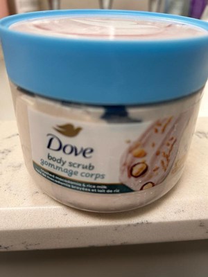 Dove Beauty Dove Exfoliating Body Scrub - Crushed Macadamia & Rice Milk ...