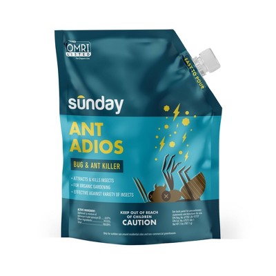 Sunday 2lbs Ant Insect And Ant Killer : Target