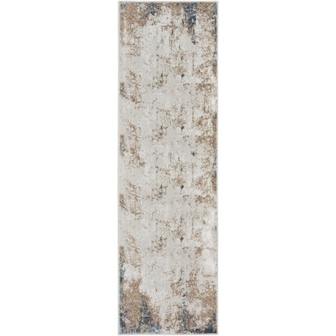 Nourison Glam 2'3" X 7'6" Taupe/multi Modern Indoor Rug : Target