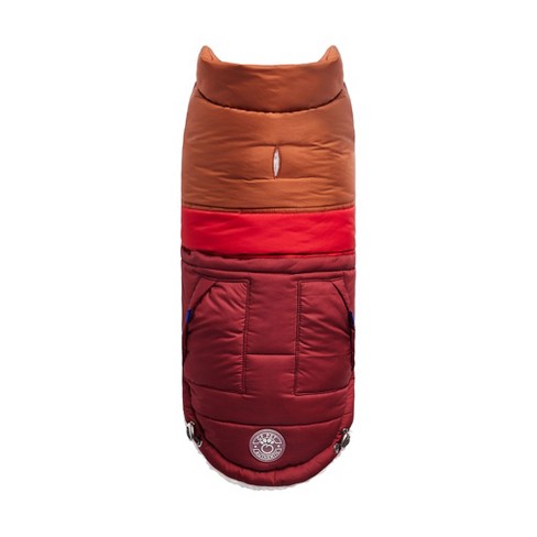 Gf Pet Retro Puffer - Dark Red - 2xl : Target