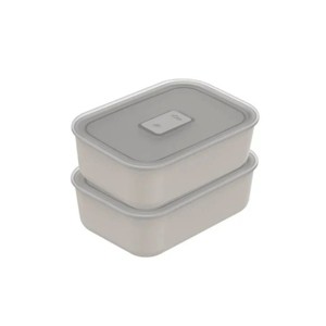 OU Airtight Food Containers Set, 3.8 Cup Each Plastic Food Storage ...