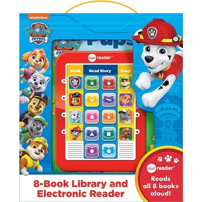 Nickelodeon Paw Patrol Electronic Me Reader Junior 8-book Boxed Set ...