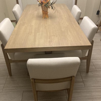 Pedestal Wood Dining Table - Natural - Hearth & Hand™ With Magnolia ...