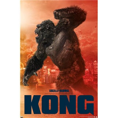 Trends International Godzilla Vs. Kong - Kong Unframed Wall Poster ...