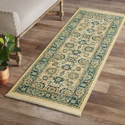 Persian With Fringe Border Woven Rug - Threshold™ : Target