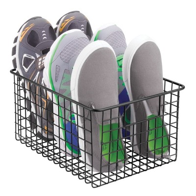 Mdesign Metal Wire Storage Basket Bin For Closets : Target