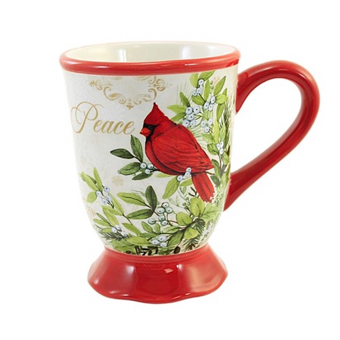 Tabletop Winter's Medley Mug Peace Christmas Beverage Certified ...