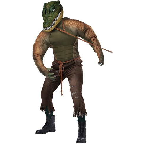 Half Human Half Crocodile