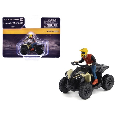 Can-am Renegade X Xc 1000r Atv Desert Tan With Driver Figure 1/32 ...