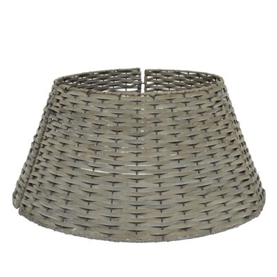 Everlands Brown Basket Tree Collar Indoor Christmas Decor 11 In. : Target